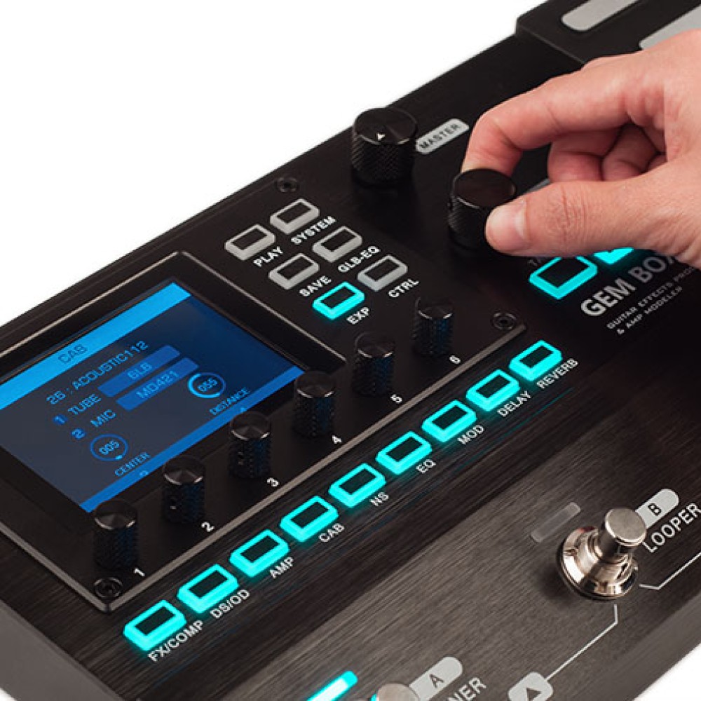 Multi Guitar Effects : JOYO Gem Box Iii 3 Guitar Effect Processor ...